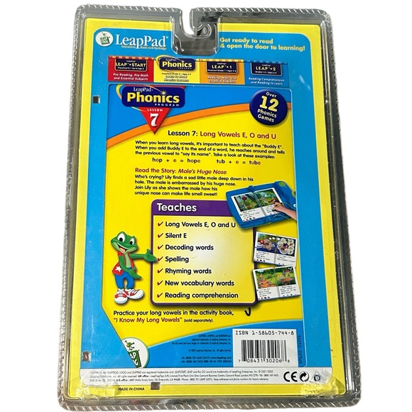 Leapfrog | Toys | Leapfrog Leappad Phonics Lesson 7 Moles Huge Nose ...